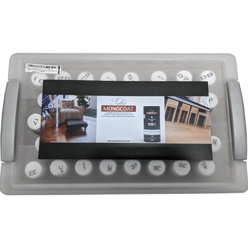 Rubio Monocoat: Sample Set, Oil Plus 20 Milliliter, 40 Colors ...