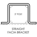 TimberTech® Impression Rail Express® Fascia Mount Bracket Straight ...