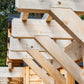 3x6 Western Red Cedar - Select Knotty (STK) Appearance Grade - Rough/G ...