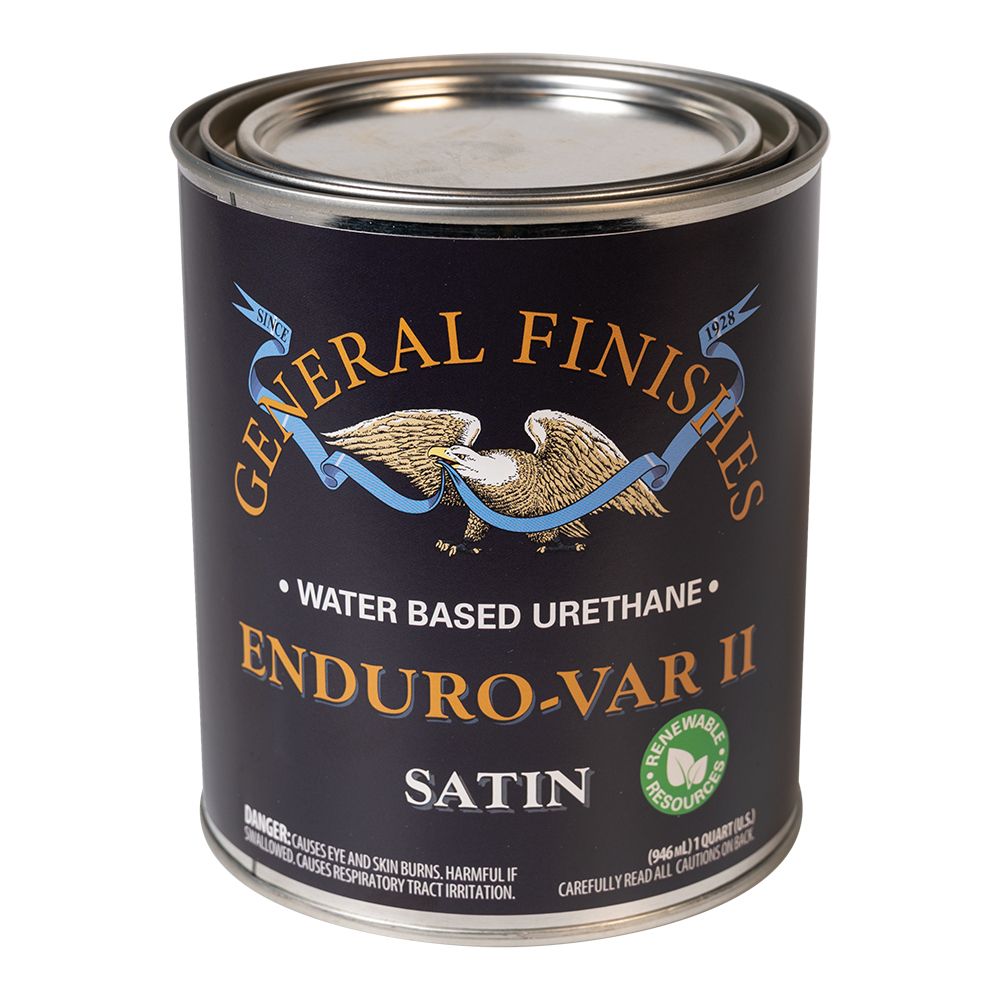 General Finishes Enduro-Var II Satin, 1 Quart - Advantage Lumber