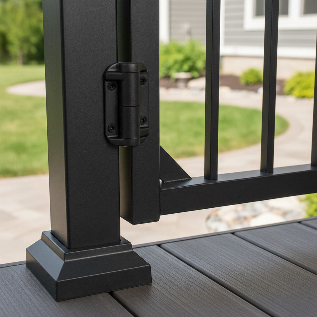 TimberTech® Fulton Rail Gate Mounting Hardware - Advantage Lumber
