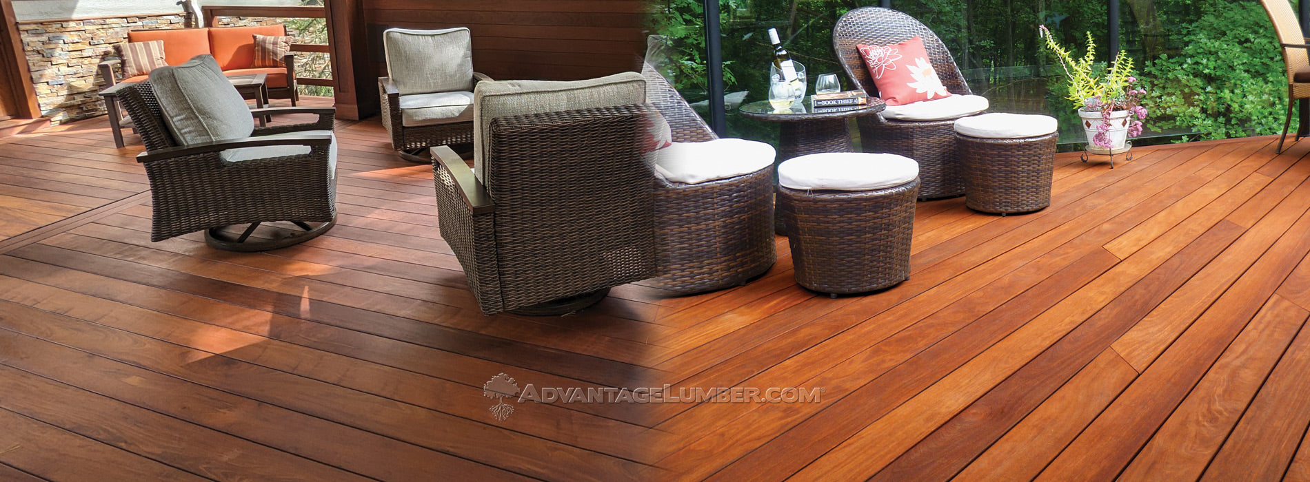 Buy Ipe Wood Decking Online From Advantage Lumber