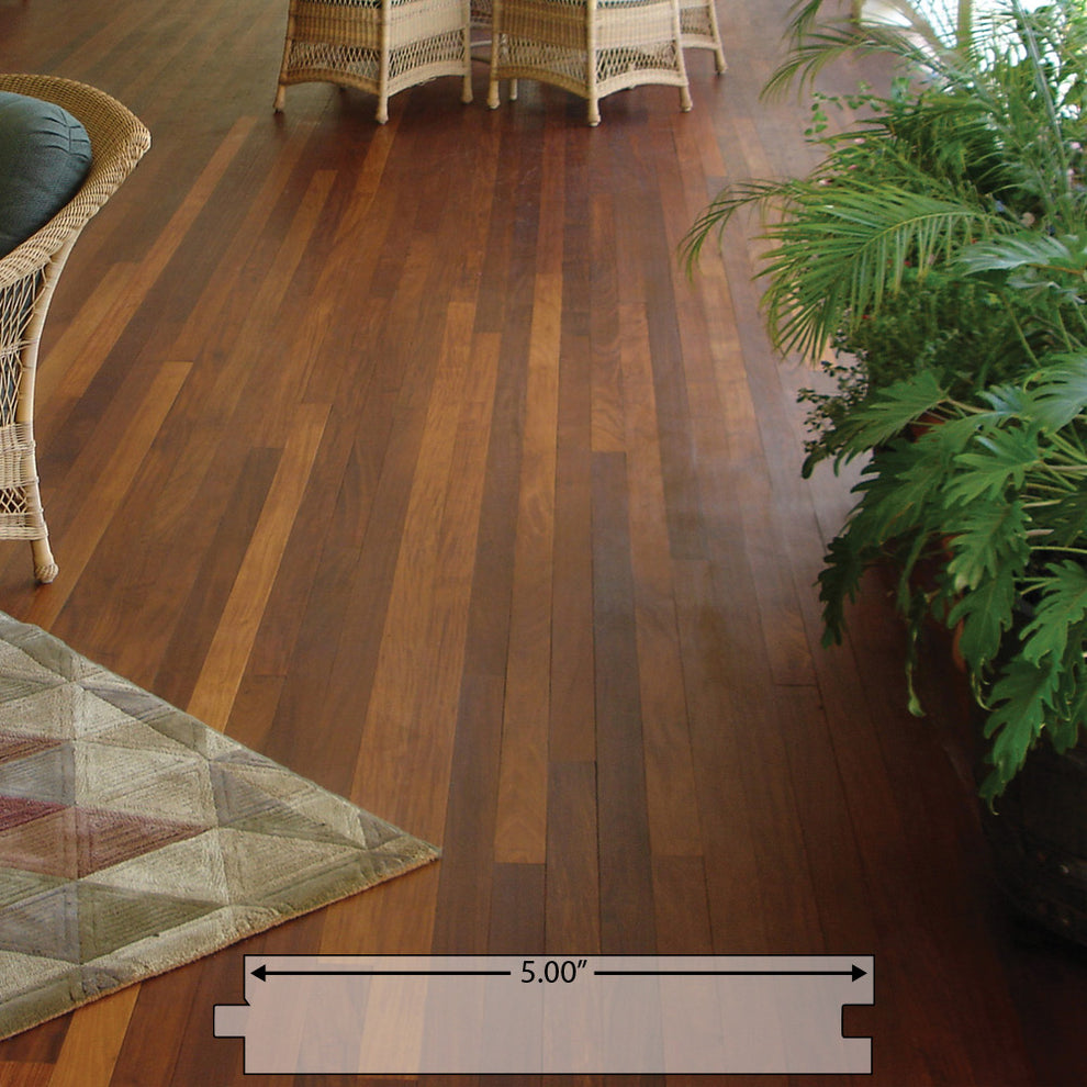 5/4 x 6 Ipe Wood T&G Square-Edge Decking - Advantage Lumber