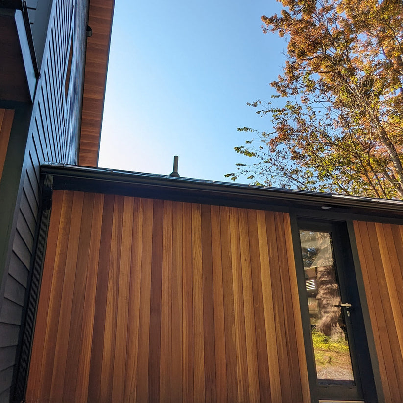 1 x 4 Mahogany (Red Balau) Rainscreen Siding - Advantage Lumber