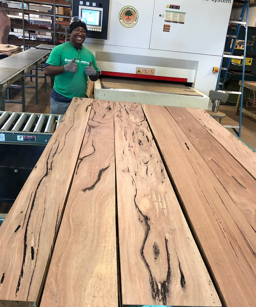 4/4 Pecky Bolivian Walnut Lumber - 50 Board Feet / Rough - Advantage Lumber