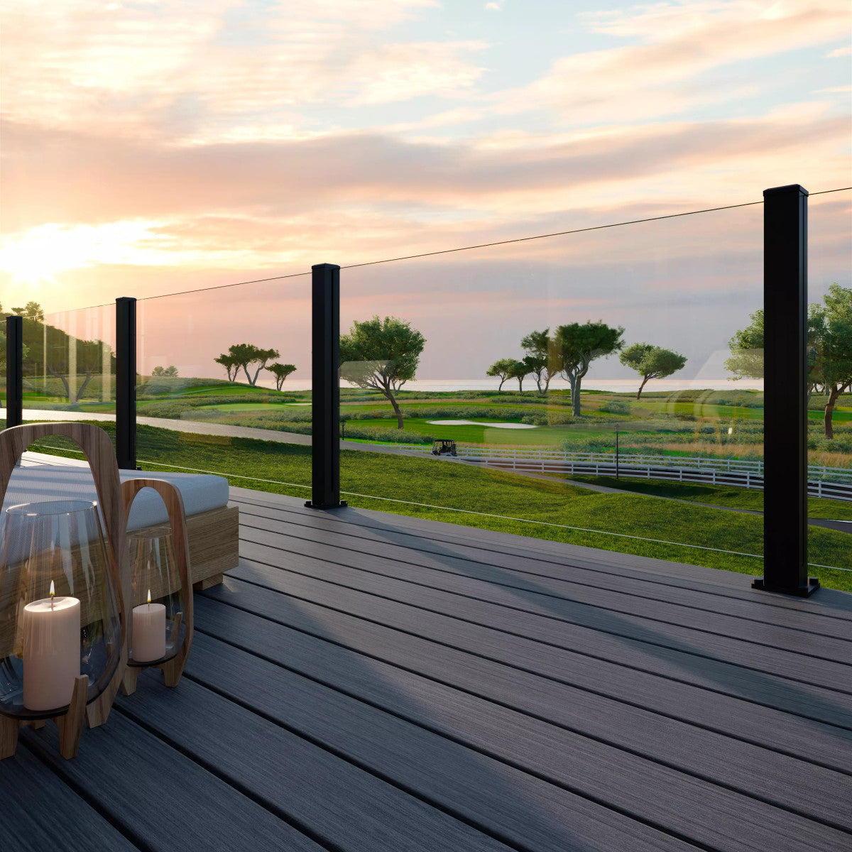 Trex Signature® X-Series™ Frameless Glass Infill Kit – Advantage Lumber