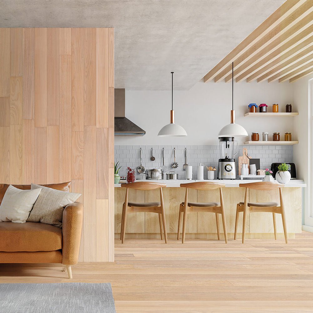 Brazilian Oak (Tauari) Pearl Engineered Flooring 0.5625″ x 7″ Prefinis ...