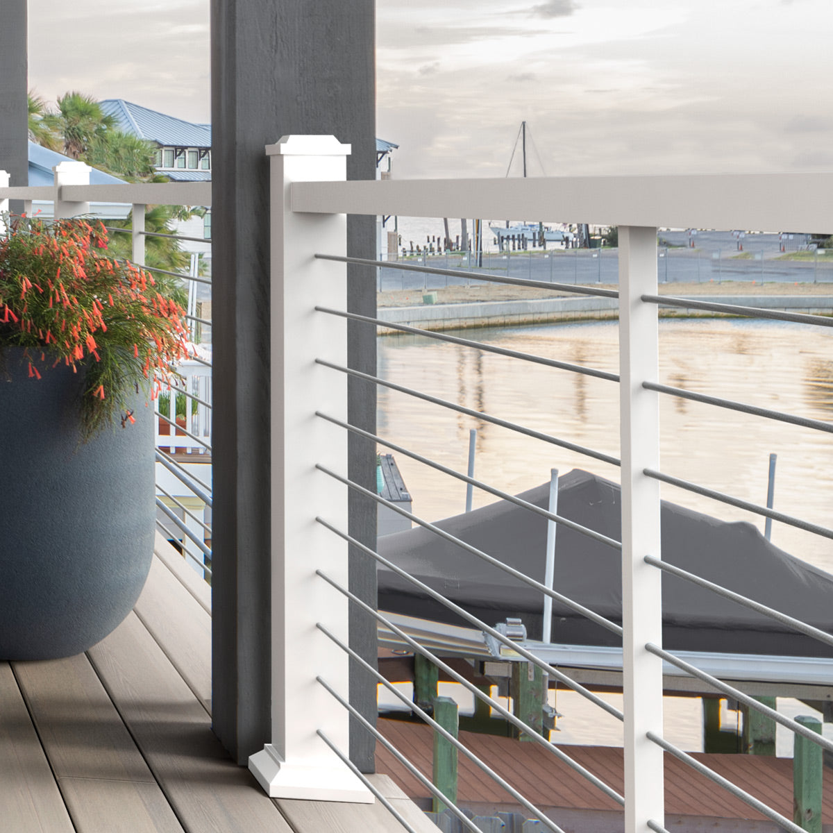 TimberTech® Impression Rail Express® Horizontal Cable Center Baluster ...