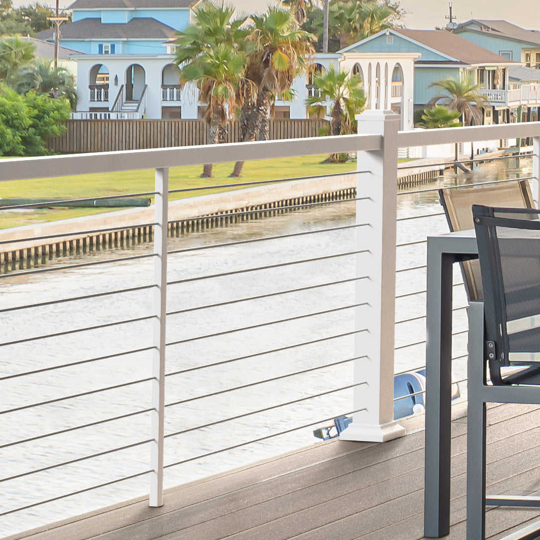 TimberTech® Impression Rail Express® Horizontal Cable Railing ...