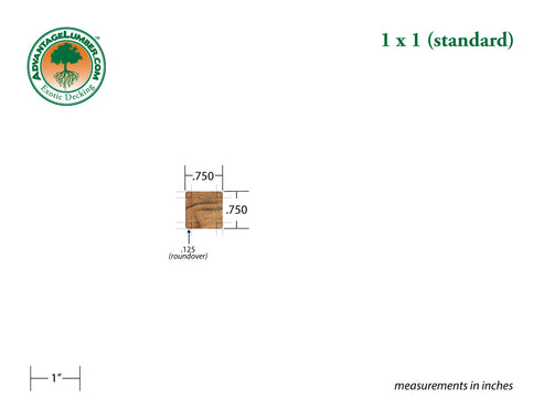 1 x 1 Tigerwood Lumber - Advantage Lumber