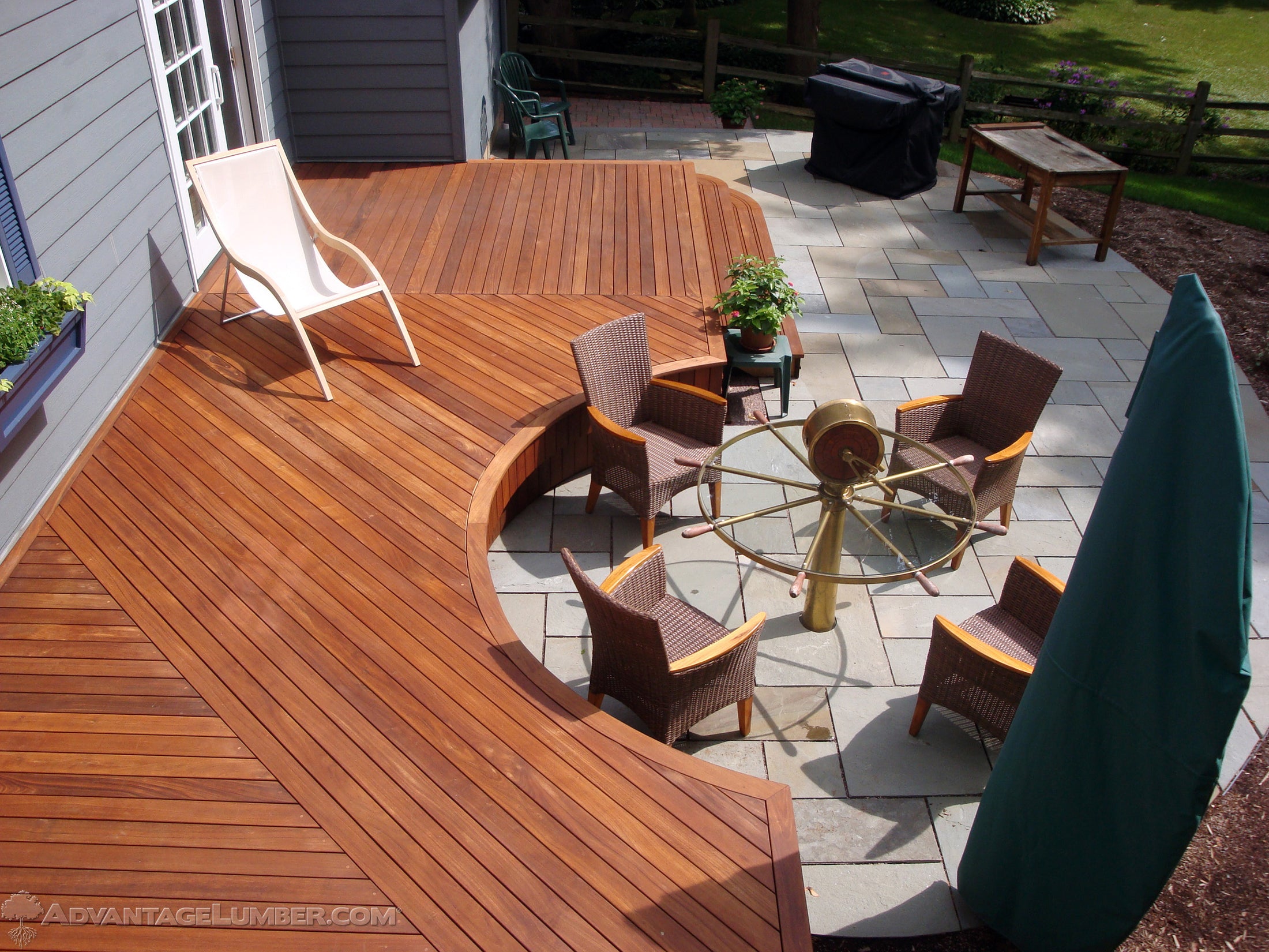 1x4+Plus Ipe Pre-Grooved Deck Surface Kit - Advantage Lumber