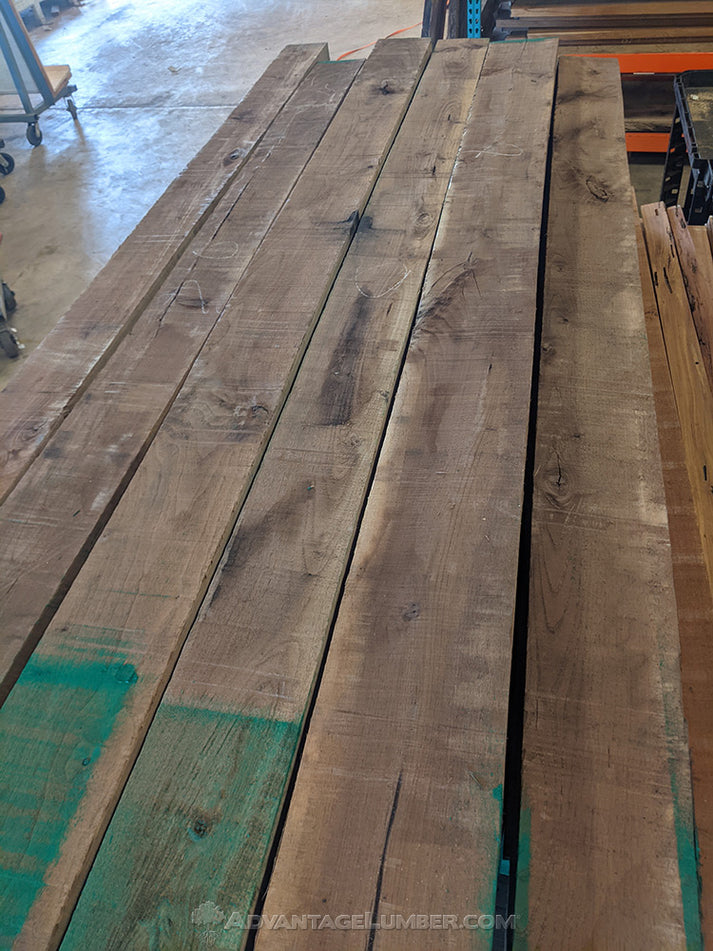 8/4 Rustic Mill Run Walnut - Advantage Lumber