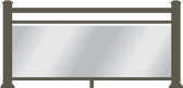 TimberTech® Impression Rail Express® Glass Railing Panel Kit ...