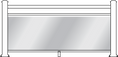 TimberTech® Impression Rail Express® Glass Railing Panel Kit ...