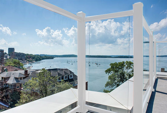 TimberTech® Impression Rail Express® Glass Railing Panel Kit ...