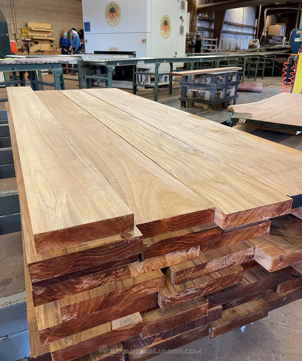 8/4 Burmese Teak Lumber - Advantage Lumber